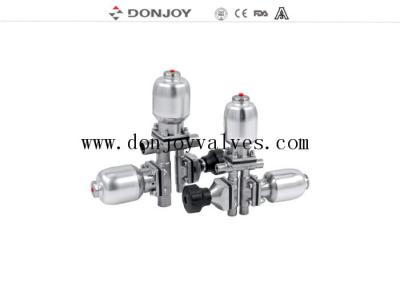 China Donjoy pneumatic  Multiport Sanitary Diaphragm Valve DN15 for sale