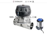 China Proportional Sanitary Diaphragm Valve With Directly Connection for sale