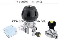 China DN80 Welding 316L Multiport Pneumatic Diaphragm Valve for sale