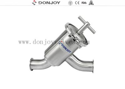 China SS316L Y Type Filter With 100 Mesh /  Food Grade Strainer for sale