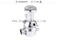 China Donjoy Aseptic Samping Valve With Pipeline Connector For Tank for sale