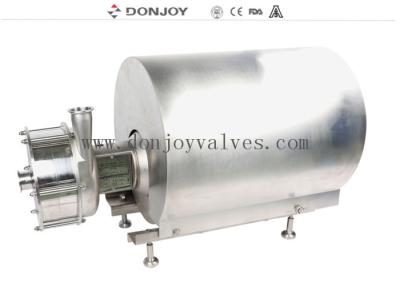 China Three Stage Sanitary Centrifigal Pump With Famous Motors Brand For Beverage for sale