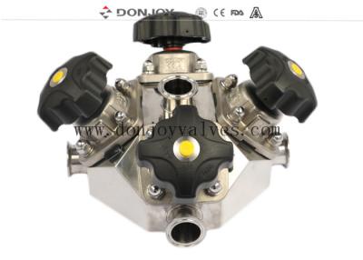 China Multiport Diaphragm Flow Control Valve 54A Type With SF1 Polished for sale
