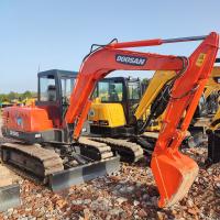 China Mini Used Doosan Excavator DH55 Heavy Machinery Crawler for sale