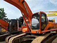 China 2nd Hand 37T Doosan DH370 Earth Excavation Equipment Trader Excavator Orange Red for sale