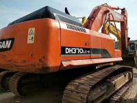 China 2nd Hand 37T Doosan DH370 Earth Excavation Equipment Trader Excavator Orange Red for sale