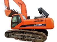China Hydraulic Used Doosan Excavator Backhoe DH420 Heavy Machinery for sale