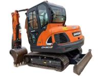 China Mini Flexible Backhoe Used Dooshan Excavator DX60 Construction Machinery for sale