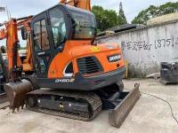 China Mini Flexible Backhoe Used Dooshan Excavator DX60 Construction Machinery for sale
