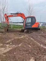 China Small Doosan Trackhoe Equipment DX75 Used Excavator Machine For Construction Site for sale