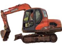 China 8 Ton DX80 Used Doosan Excavator Second Hand Diggers Reverse Bucket for sale