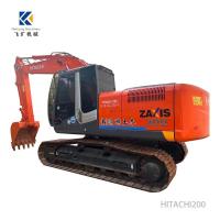 China 122KW 20T Used Construction Equipment Hitachi Hydraulic Excavator 200-3 for sale