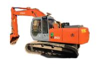 China 20Ton 200L Industrial Japan Used Hitachi Excavator Dealers 200-5 for sale