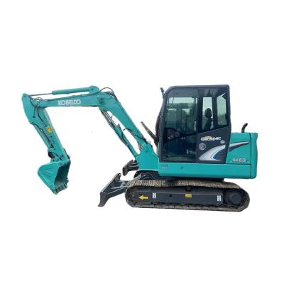 China Small Used Kobelco Excavator Heavy Machinery 60-8 For Site Construction for sale