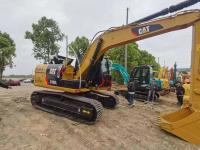 China 313D Used CAT Excavators Backhoe Crawler 12.4rpm for sale