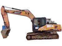 China 21Ton Used Sany Double Excavator 215-9 Dump Truck for sale