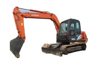 China 24V Industrial Hitachi Construction Machinery 8 Ton Excavator 70 With Shovels for sale