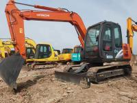 China 24V Industrial Hitachi Construction Machinery 8 Ton Excavator 70 With Shovels for sale