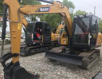 China ISUZE Engine Used Sany Excavator Crawler 75C 7280KG for sale