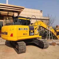 China Biggest Used Komatsu PC130-7 Excavator With 90L Hydraulic Oil Tank for sale