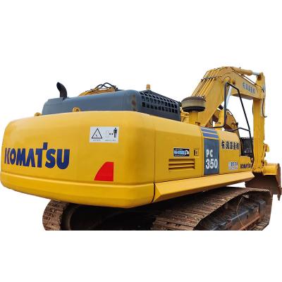 China Earthmoving Used Komatsu Excavator PC350-7 Backhoe With SAA6D114E-3 Engine for sale