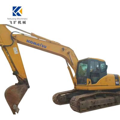 China Sencond Hand 16 Tonne Komatsu PC160-7 Hybrid Excavator 184000W for sale