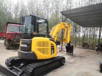China 8.5L Hybrid Used Komatsu Excavator PC 55MR-2 28500W for sale