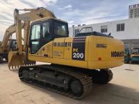 China 2nd Hand Komatsu PC200-7 Earthmovers And Excavators 19753KG 145kN for sale