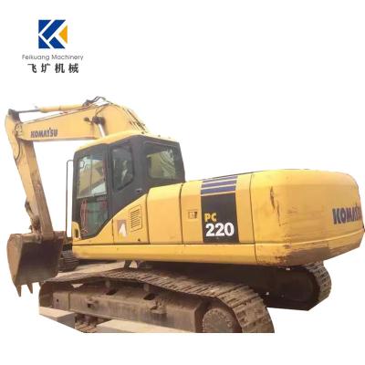 China PC220-7 Hybrid Used Komatsu Excavator 22 Ton 125000W for sale