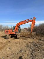China The Use Of Flat-Bottomed Reinforced Bucket Hitachi ZX120-6 Excavator for sale