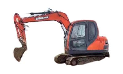 China Second Hand Doosan DX75-9C Excavating And Earth Moving Equipment With Yanmar 4TNV98 Engine for sale