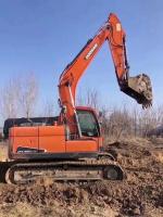 China 6 Cylinder Engine Mini Excavator Doosan DX150 For Demolition for sale