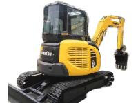 China PC55MR-2 Used Komatsu Excavator With 3800mm Max Digging Depth for sale
