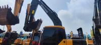 China Hydraulic Used Volvo Excavator 2500mm Stick Digging Force 63.7kN Digger for sale