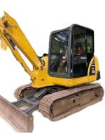 China Small Displacement Of Used Komatsu Excavators PC56 Easy To Operate for sale