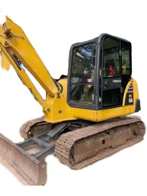China Small Displacement Of Used Komatsu Excavators PC56 Easy To Operate for sale