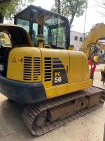 China Small Displacement Of Used Komatsu Excavators PC56 Easy To Operate for sale