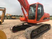 China 5700mm Boom Length Used Doosan Excavator 3030mm Total Transportation Height for sale