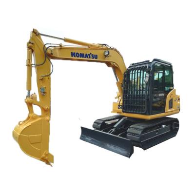China 6000kg Used Komatsu Excavator Fuel Tank Capacity 130 Liters Powered By Traditional Engine for sale