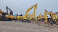 China 3.0 Km/H Used Komatsu Excavator With 45.125 Ton Operating Weight And Fuel Tank Capacity 650L for sale