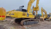 China 3.0 Km/H Used Komatsu Excavator With 45.125 Ton Operating Weight And Fuel Tank Capacity 650L for sale