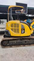 China PC40MR-2 Second Hand Komatsu Excavator 2000mm Track Grounding Length for sale