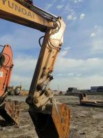 China Swing Speed Of 11rpm Hyundai Excavator With 1.34M3 Bucket Capacity for sale