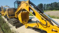 China 1500mm Stick Length  Preowned CAT 305.5E Excavator Swing Speed 10.5Rpm for sale