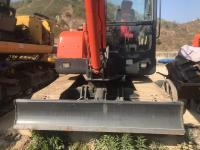 China Water Cooling Used Doosan Excavator 2.4 - 3.8 Km/H Traveling Speed for sale