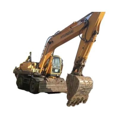 China Heavy Duty Work Used Hyundai Excavator Stick Digging Force 106.9kN Fuel Tank 165L for sale