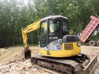 China Hydraulic Used Komatsu Excavator With 7800kg Operating Weight And Backhoe Bucket for sale