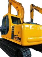 China 2.7 - 5.5km/h Used Komatsu Excavator With Maximum Digging Height And Power for sale
