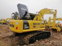 China 20 Ton Used Komatsu Excavator 20.4L Engine Oil Change 400L Fuel Tank Included for sale