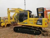 China Versatile Used Komatsu Excavator With 0.8m3 Bucket Capacity 6620mm Maximum Digging Depth for sale
